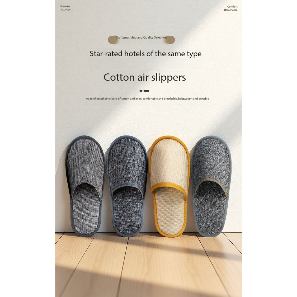 Disposable slippers for Spa, hotel, homestay and beauty salon, unisex ...