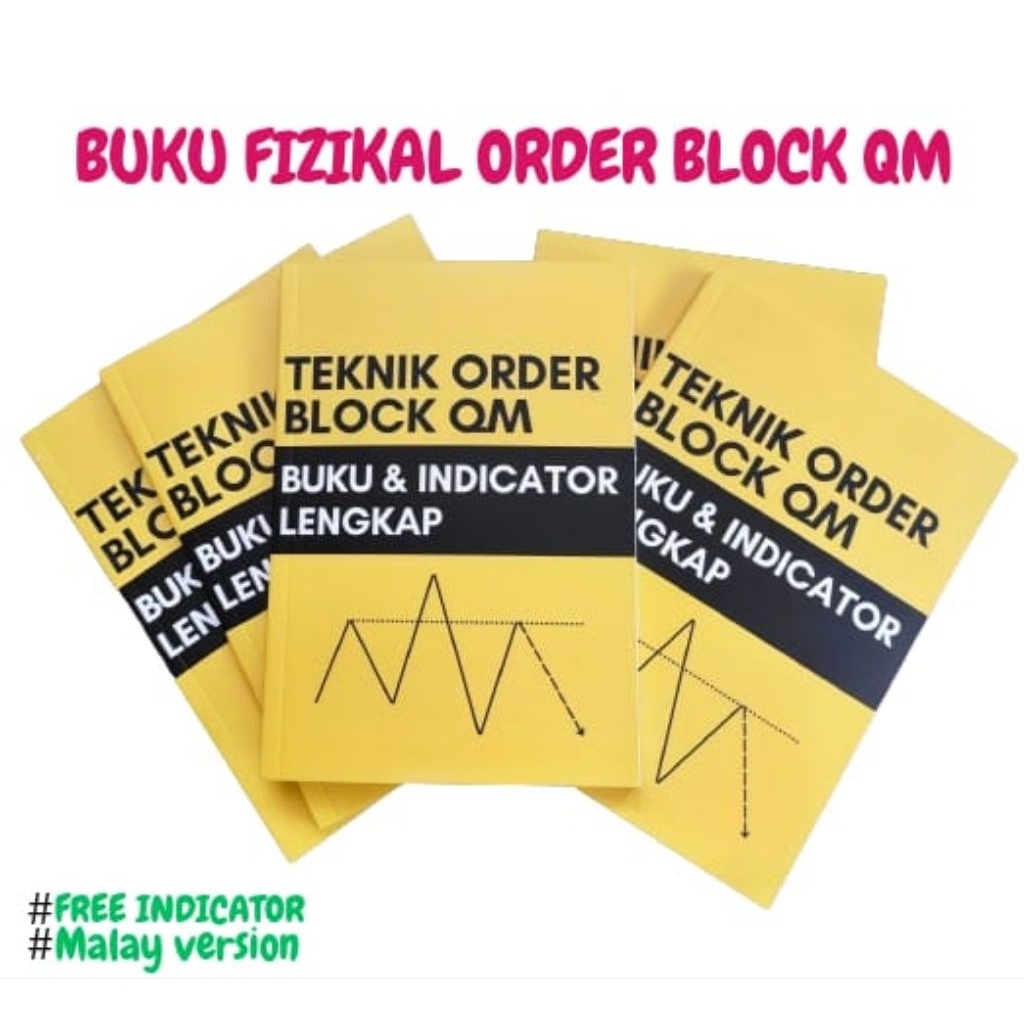 Buku Teknik Order Block QM + Premium Pro Indicator – Panduan Forex & Saham Lengkap | Shopee Malaysia