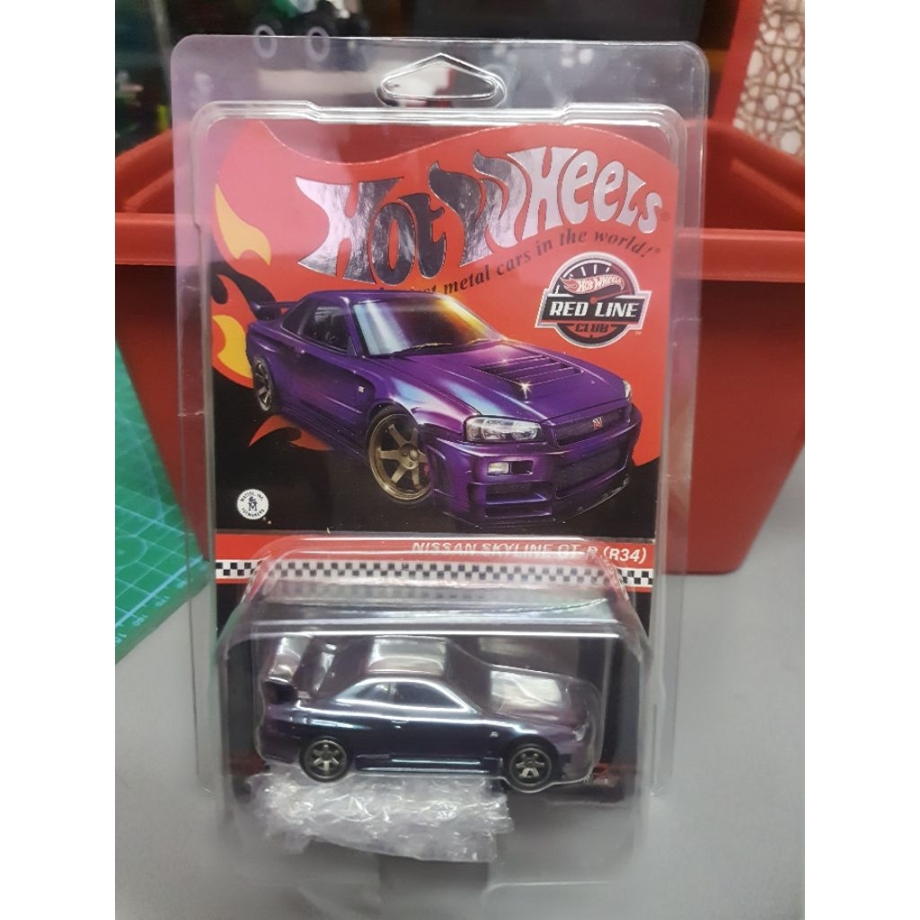Nissan Skyline R34 RLC - HOT WHEELS | Shopee Malaysia