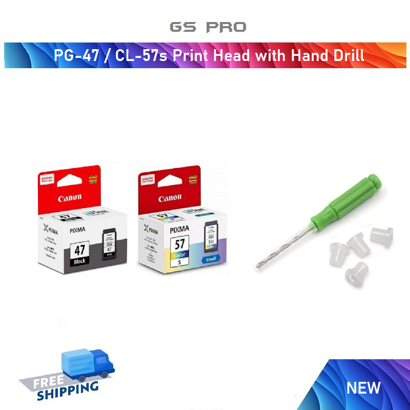 Canon PG-47 / CL-57s Fine Cartridge Print Head E410 E470 with Hand ...