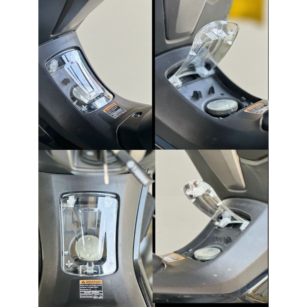 Yamaha NMAX155 V2 Fuel Tank Cover NMAX 155 Petrol Cover Transparent ...
