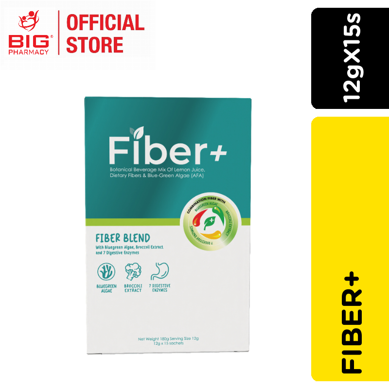 FIBER+ 12G X 15S (Fiber Blend) | Shopee Malaysia