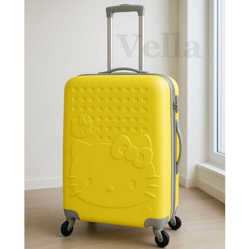 VELLA 24 inch 24" Cute Set Hello Kitty Luggage bag Travel ABS suitcase ...