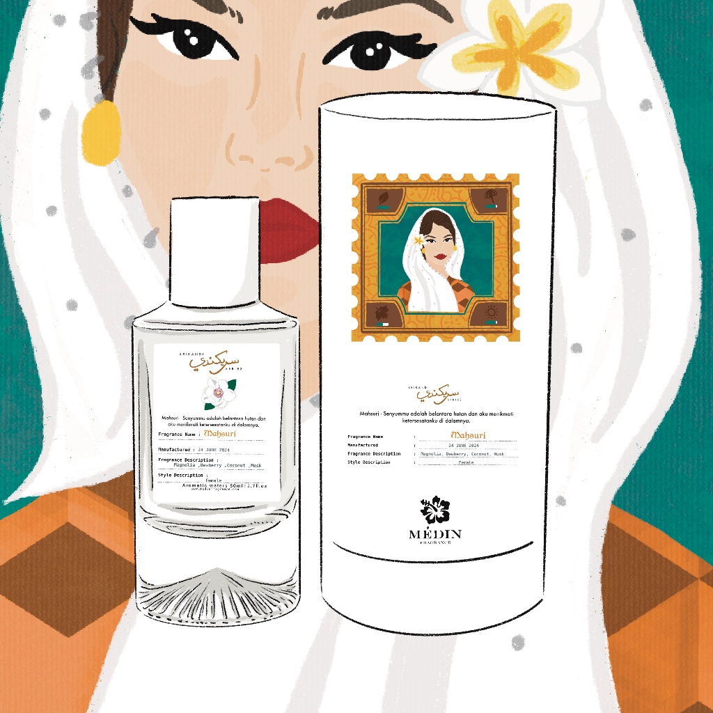 Medin Fragrance - Best Seller Fragrance - Mahsuri (50mL) | Shopee Malaysia
