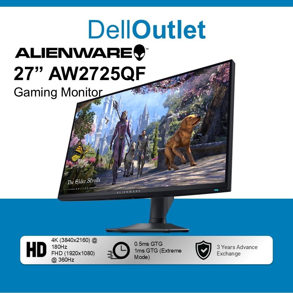 Dell Alienware AW2725QF / AW2723DF / G2723H / G3223D Gaming Monitor (27 ...