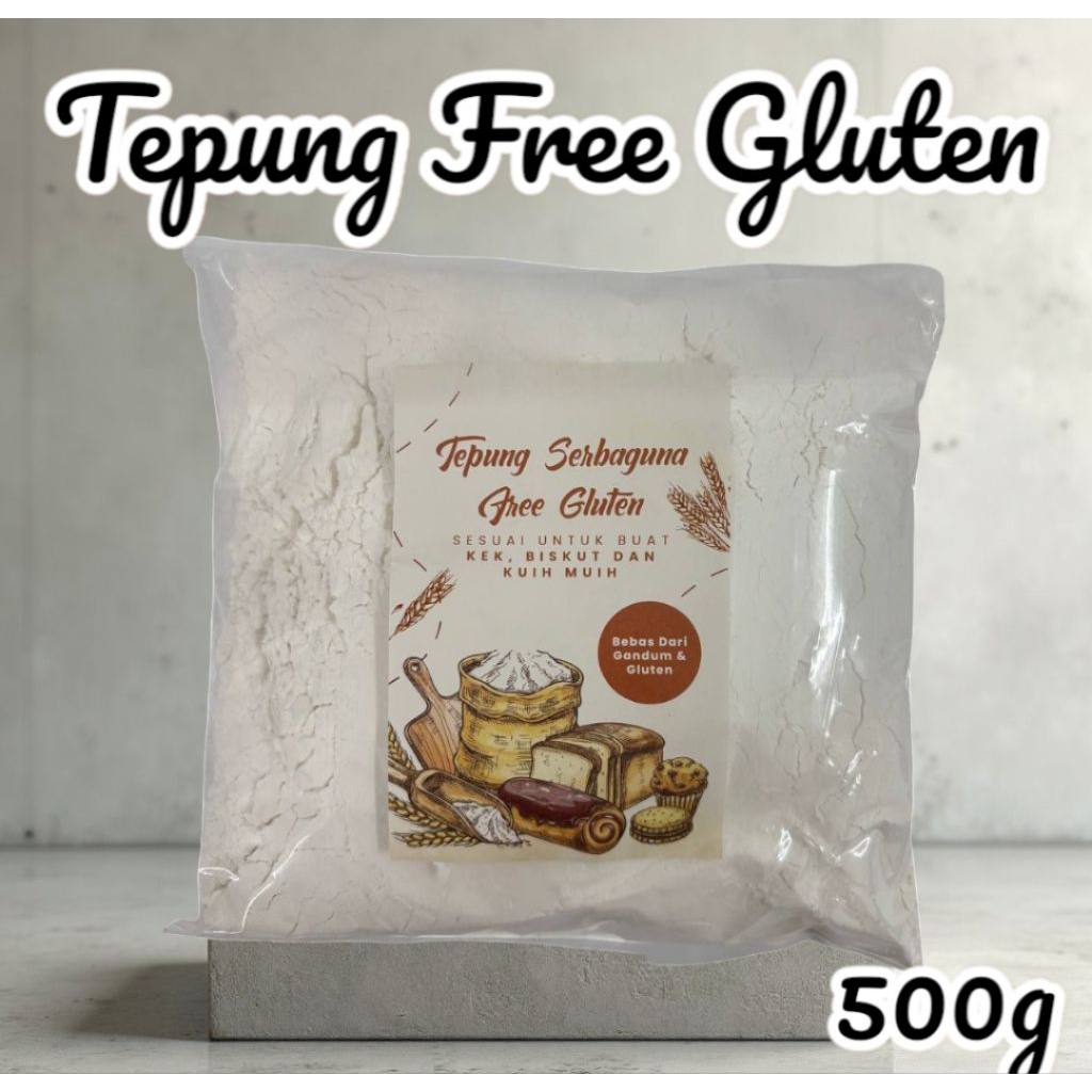Tepung FREE GLUTEN ( Bebas gluten & gandum ) | Shopee Malaysia