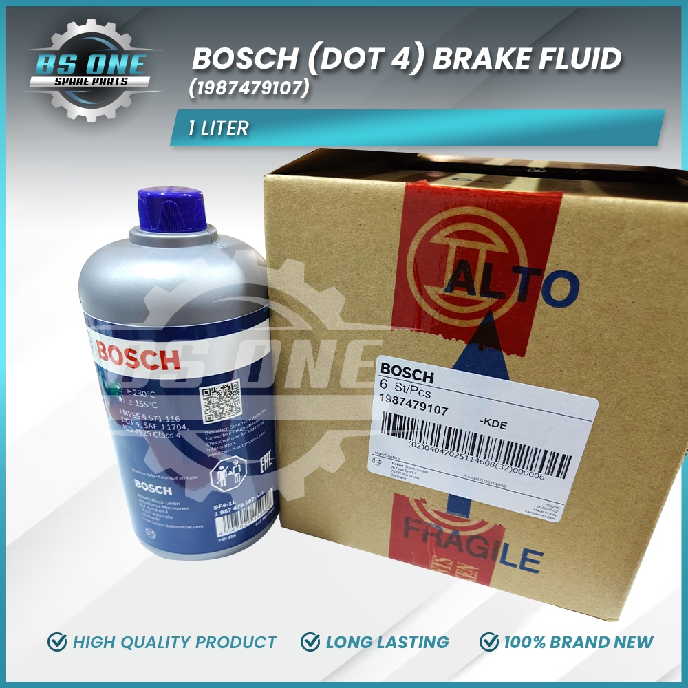 🔥ORIGINAL BOSCH🔥BOSCH (DOT 4) BRAKE FLUID (1 LITERS / 1000ML)（MADE IN ...
