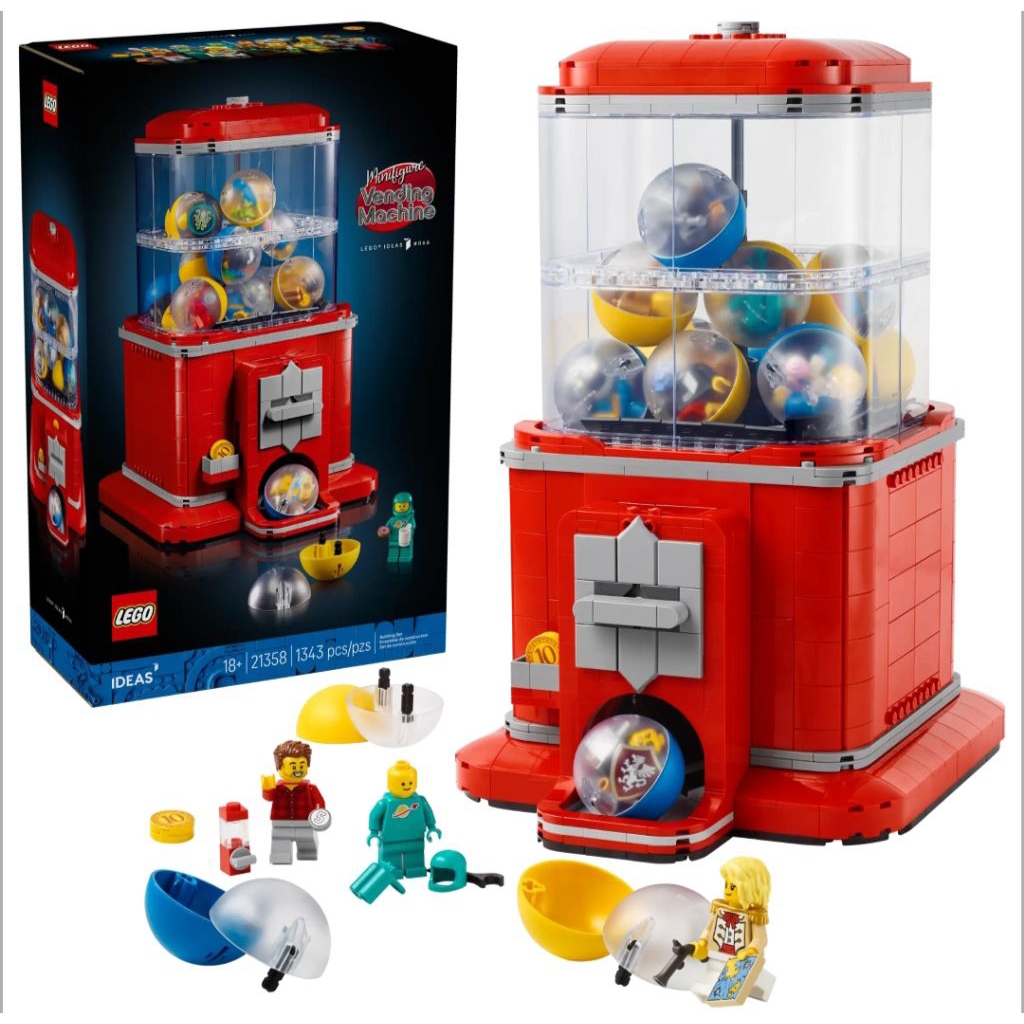 LEGO Ideas 21358 Minifigure Vending Machine | Shopee Malaysia