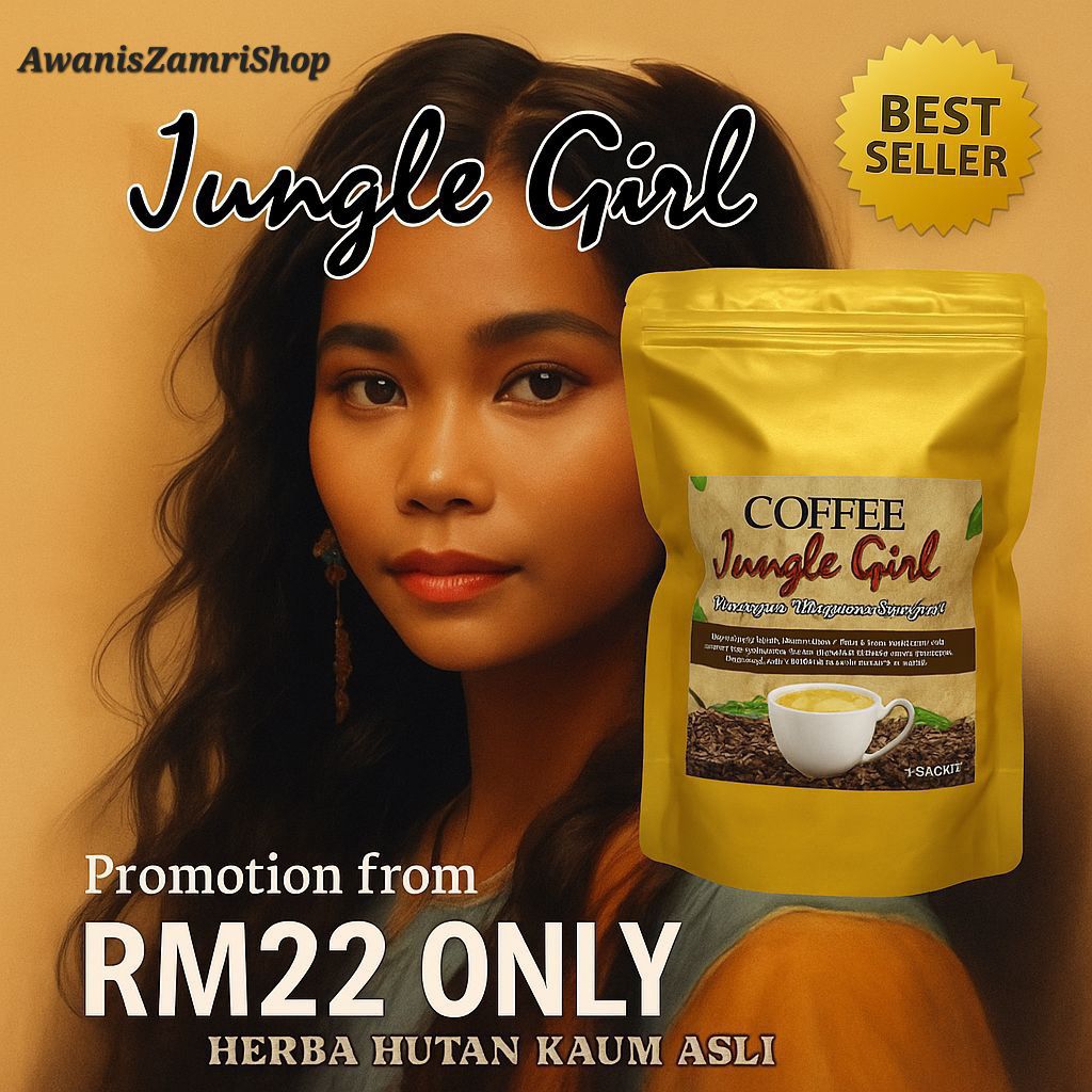 Coffee JUNGLE GIRL -7SACHET - BERTENAGA MENAWAN SEMULAJADI | Shopee ...