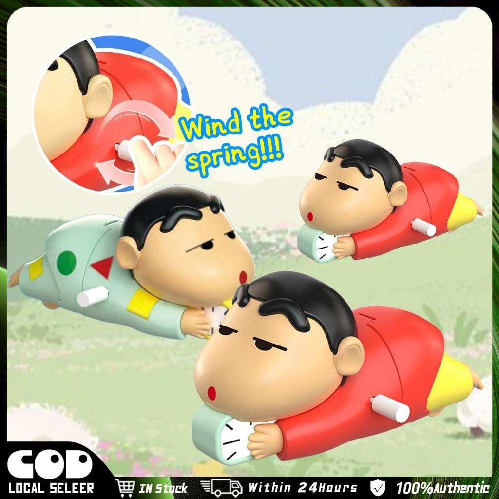Crayon Shin-Chan Dynamic New Life Movable Wind-Up Toy Anime Cute Trendy ...