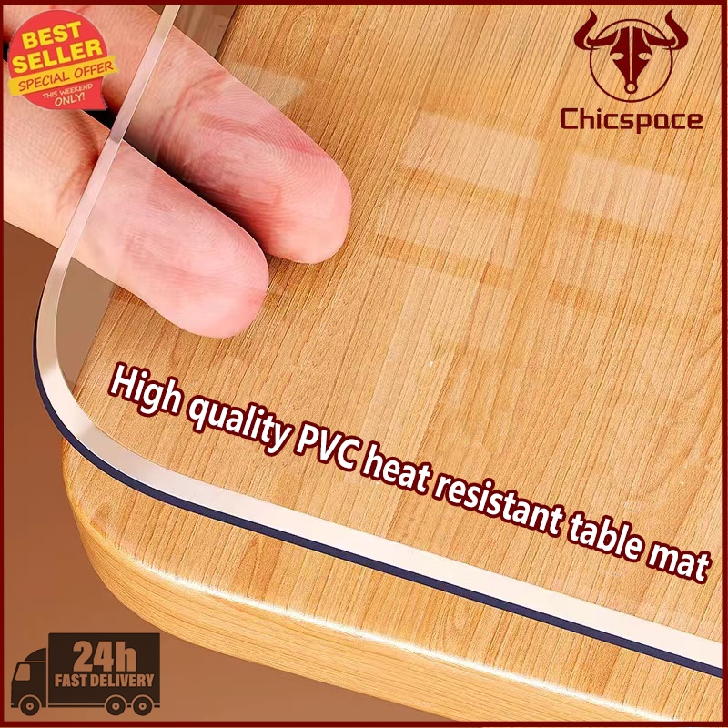 Preferred environmentally friendly and healthy PVC transparent table ...