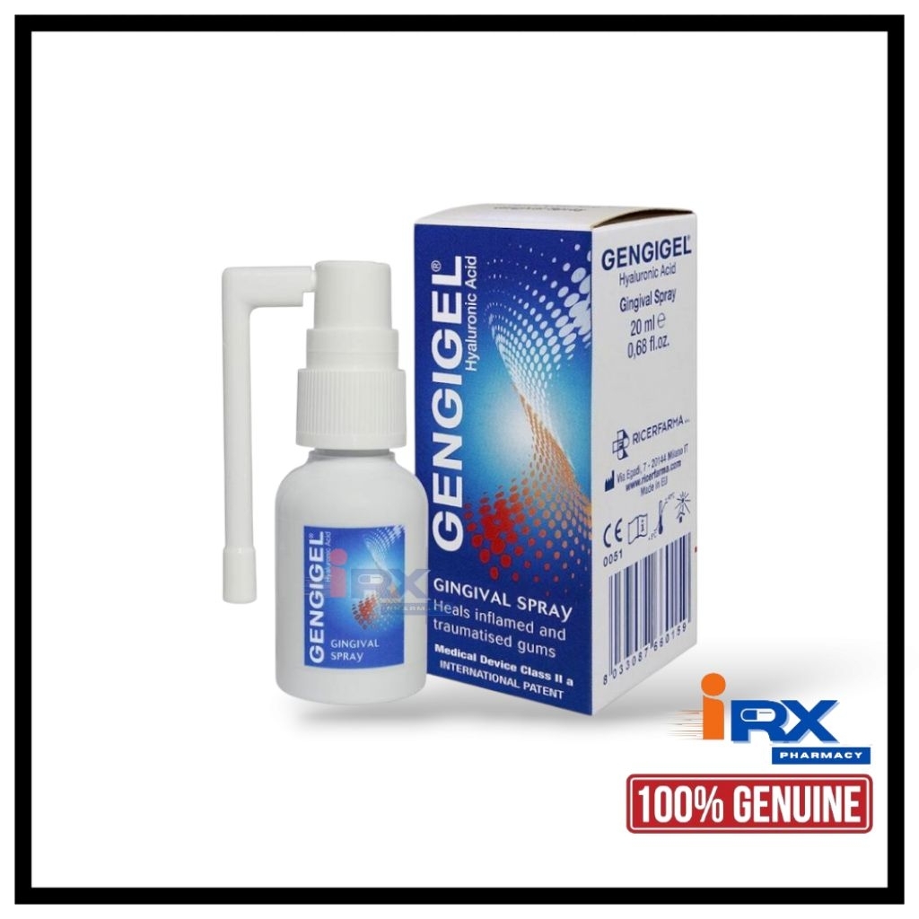 Gengigel Hyaluronic Acid Gingival Gel 20ml | relieve pain and reduce ...