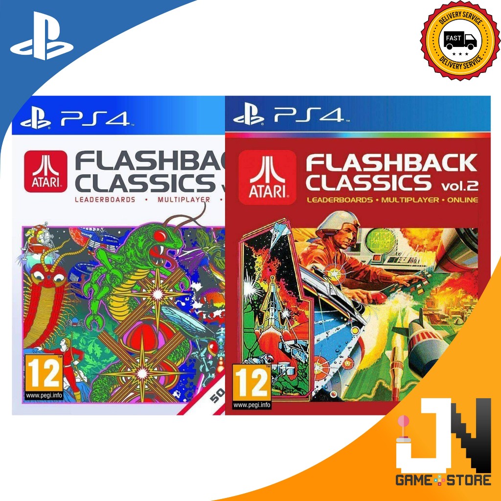 PS4 Atari Flashback Classics Vol.1 & Vol.2 (R2) (English)(NEW) | Shopee ...
