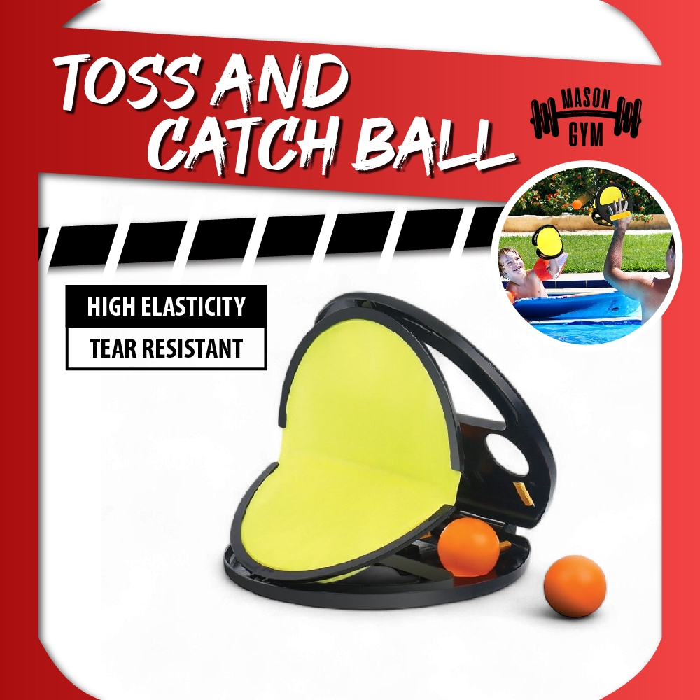 Toss and Catch Ball Game Bouncy Kids Toys Toy Mainan Budak Bola Mainan ...