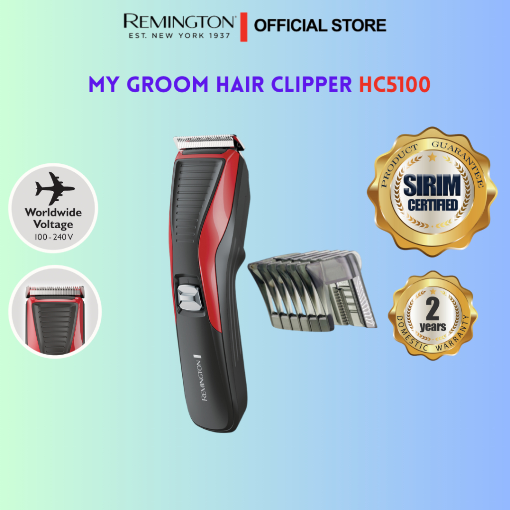 REMINGTON My Groom Hair Clipper HC5100 | Shopee Malaysia
