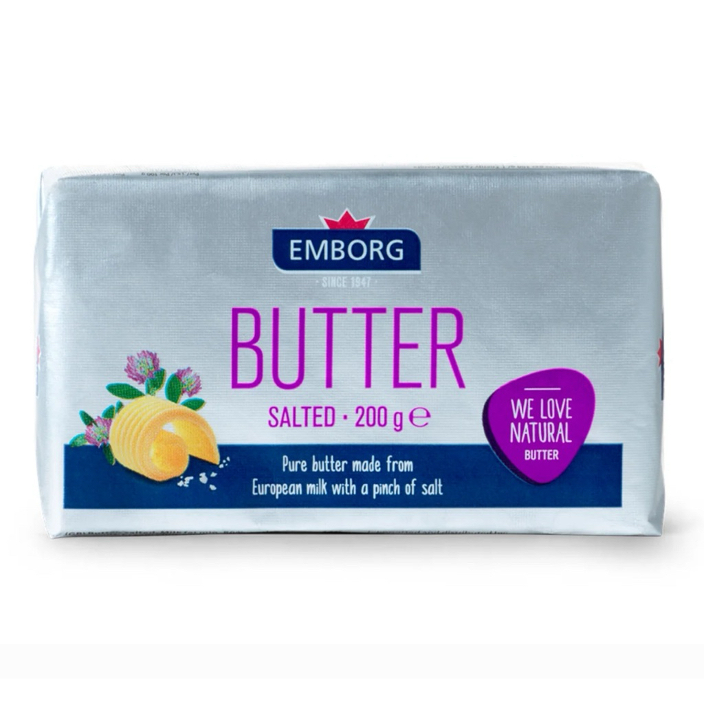 EMBORG SALTED BUTTER 200G | Shopee Malaysia