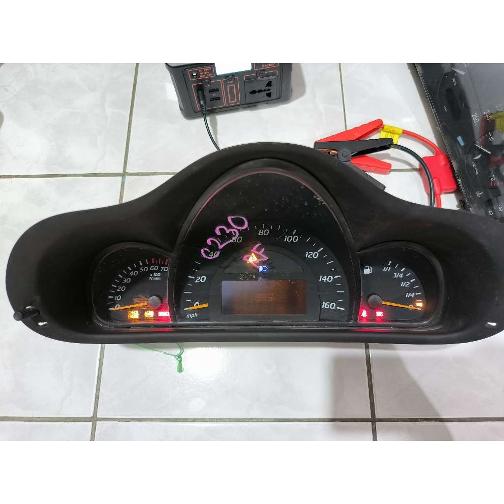 Mercedes W203 Coupe MPH Instrument Cluster Meter | Shopee Malaysia
