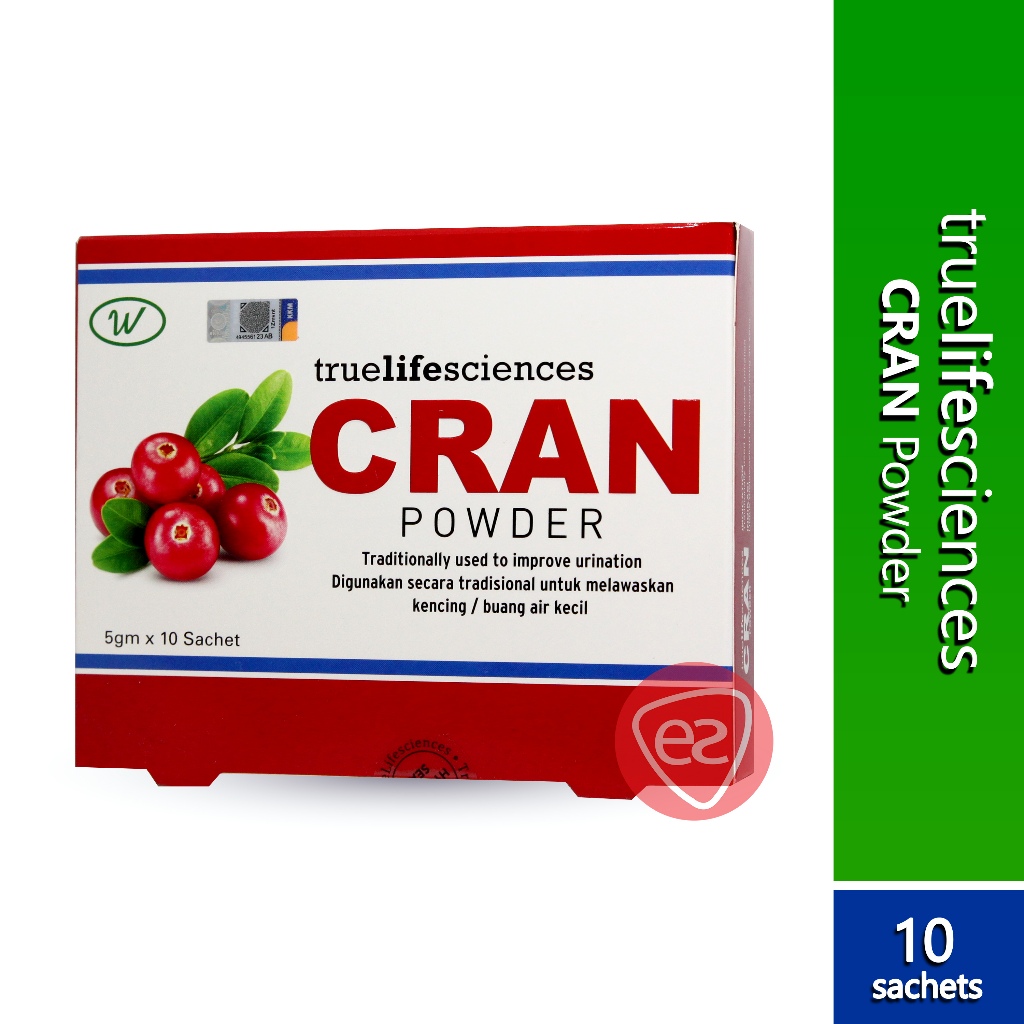 TrueLifeSciences Cran Powder 5g Sachet 10s (New Packaging) | Shopee ...