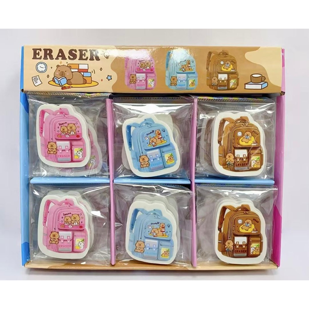Cutie 30pcs Capybara Fancy Eraser / Pemadam 8178 😘😘 | Shopee Malaysia