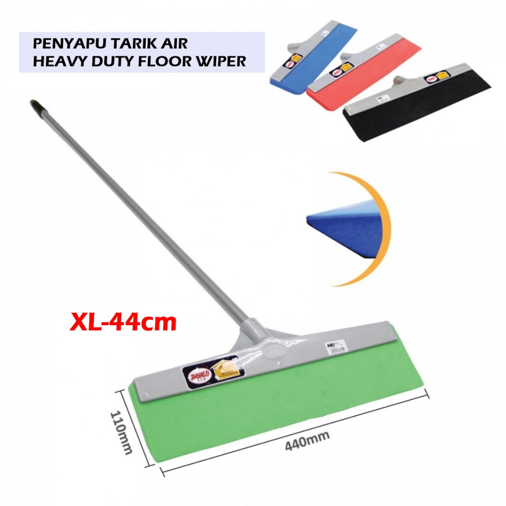 Heavy Duty Floor Wiper / Wiper Broom / Squeegee Wiper / Penyapu Tarik ...
