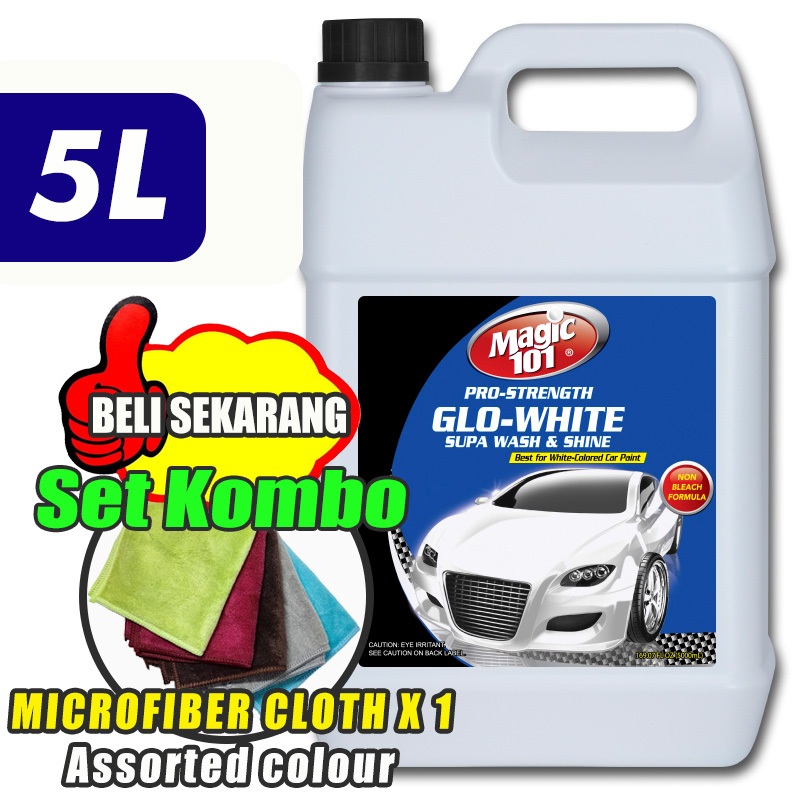 Magic101 Glo white Wash & Shine Car Shampoo. Confirm cuci watermark ...