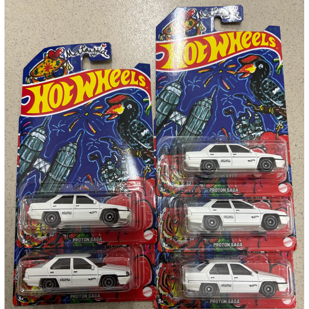 PROTON SAGA 40th ANNIVERSARRY SAGA EDITION HOT WHEELS | Shopee Malaysia