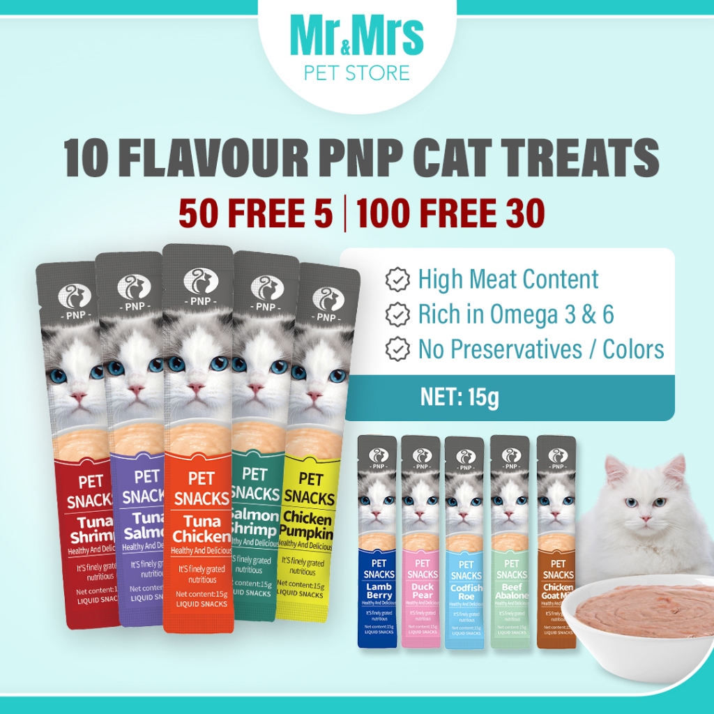 (130pcs) Bundle Box 📦 PNP High Vitamin Cat Treat Snack Cat Stick Wet ...