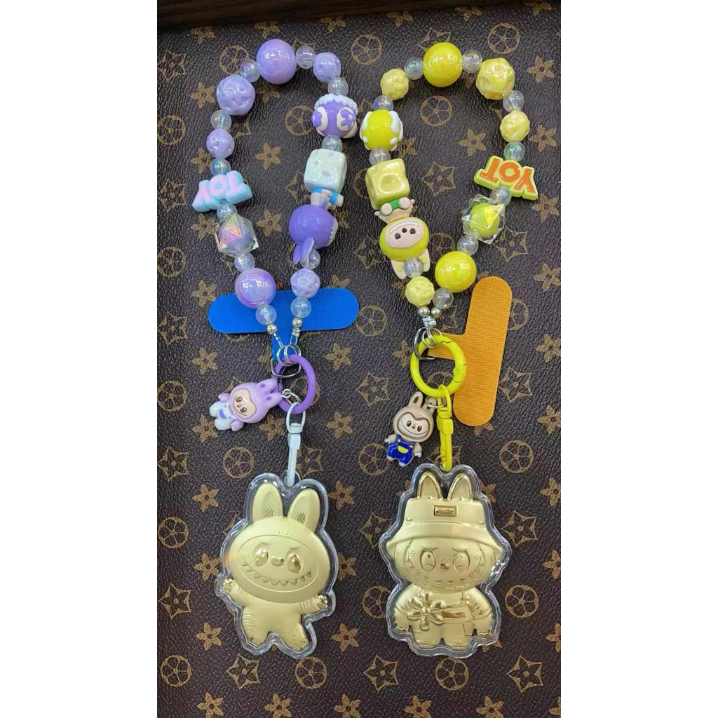 KEYCHAIN LABUBU GOLD AU 999 ( tali random) | Shopee Malaysia
