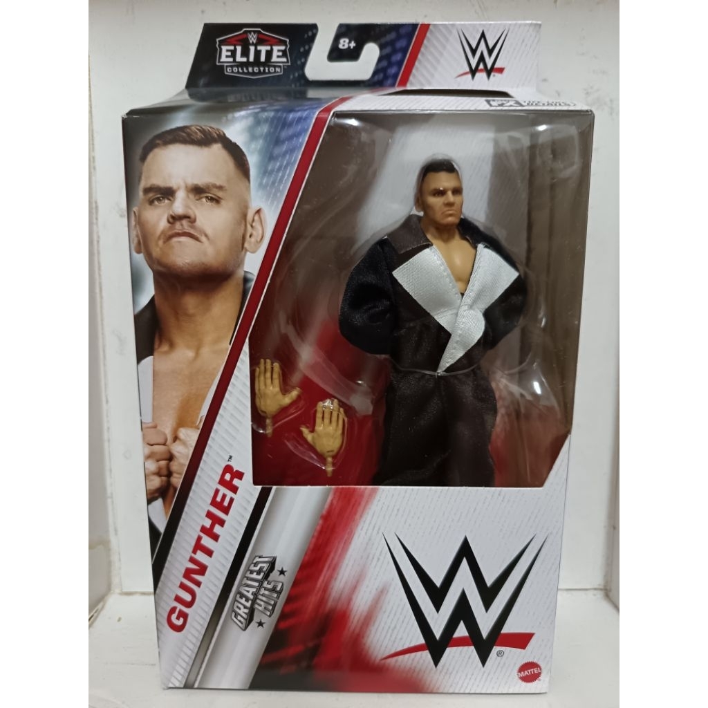Mattel WWE Elite Greatest Hits Gunther Walter Wrestling Action Figure ...