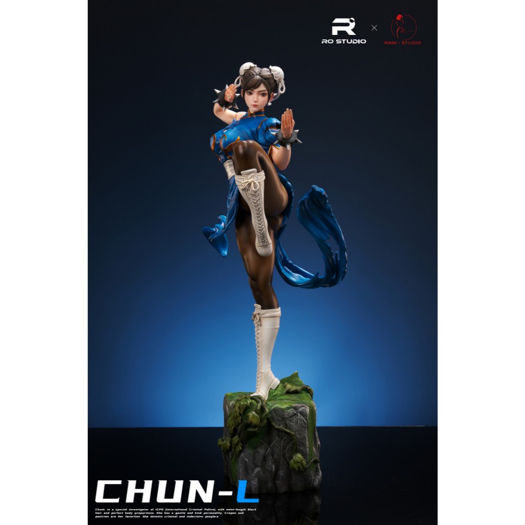 ANNI Stuidio & RO Studio - Battle Team Chun-Li Street Fighter Resin ...