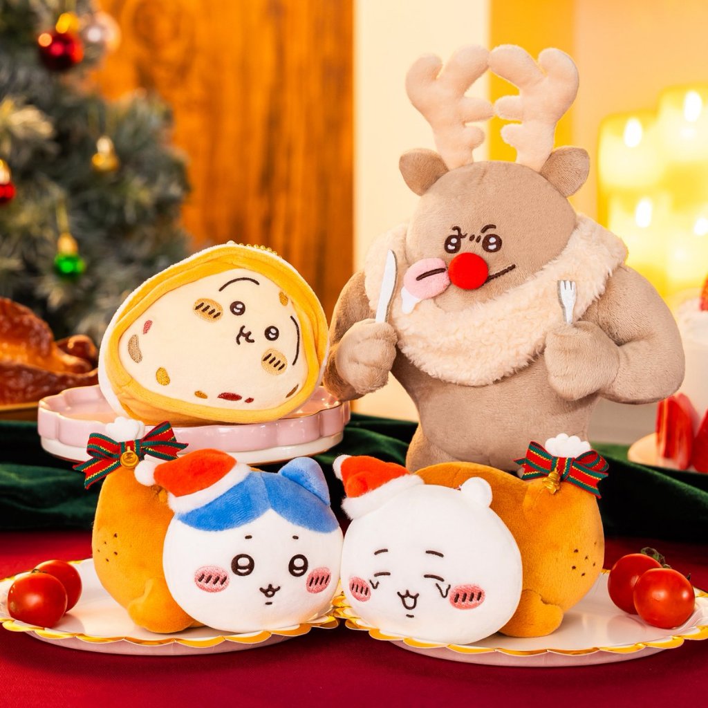 (Pre-o) Chiikawa Christmas 2025 Mascot / 吉伊卡哇 聖誕節 娃娃 | Shopee Malaysia