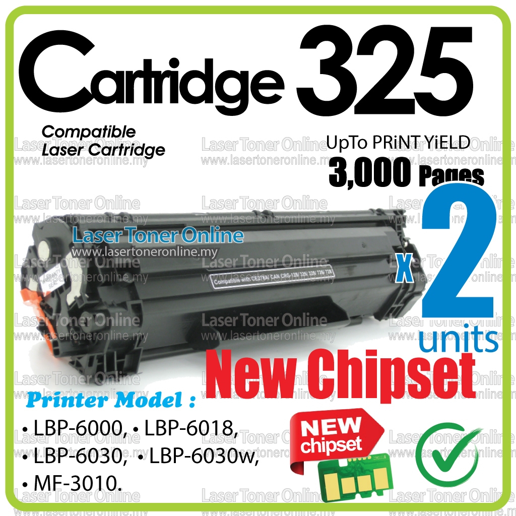 Cartridge 325 CRG 325 Compatible to CANON LBP6000 LBP6030 LBP6030w ...