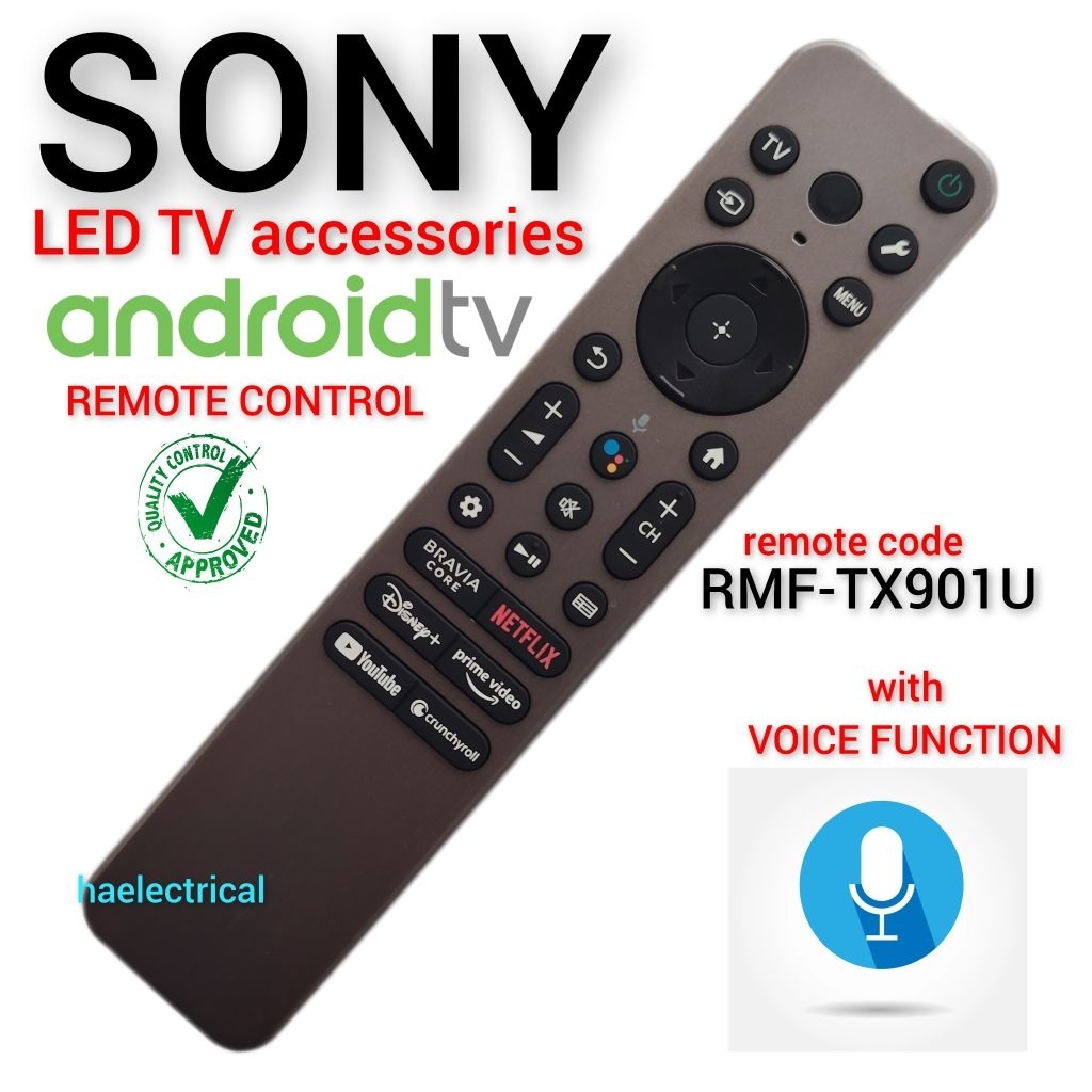 SONY Android LED TV remote control RMF-TX910U | Shopee Malaysia