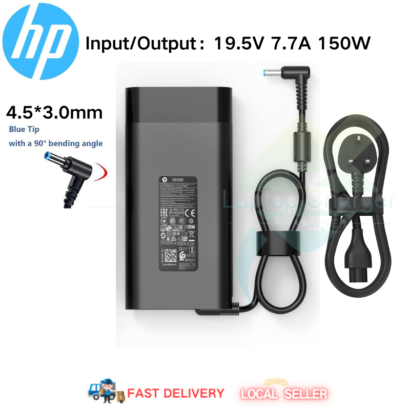 HP 150W laptop charger Adapter hp EliteBook ProBook ZBook OMEN Pavilion ...