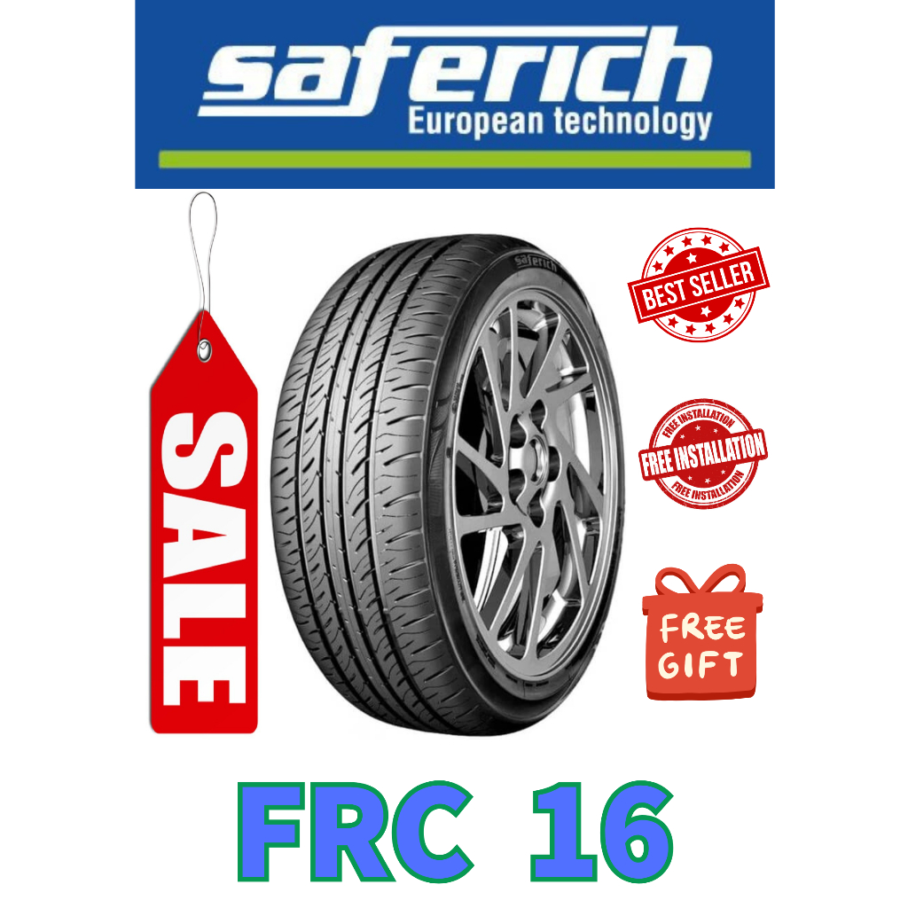 195/50/16 205/50/16 205/55/16 SAFERICH FRC16 PTSTYRE Tire Tayar (INSTALLATION & DELIVERY) (100% ...