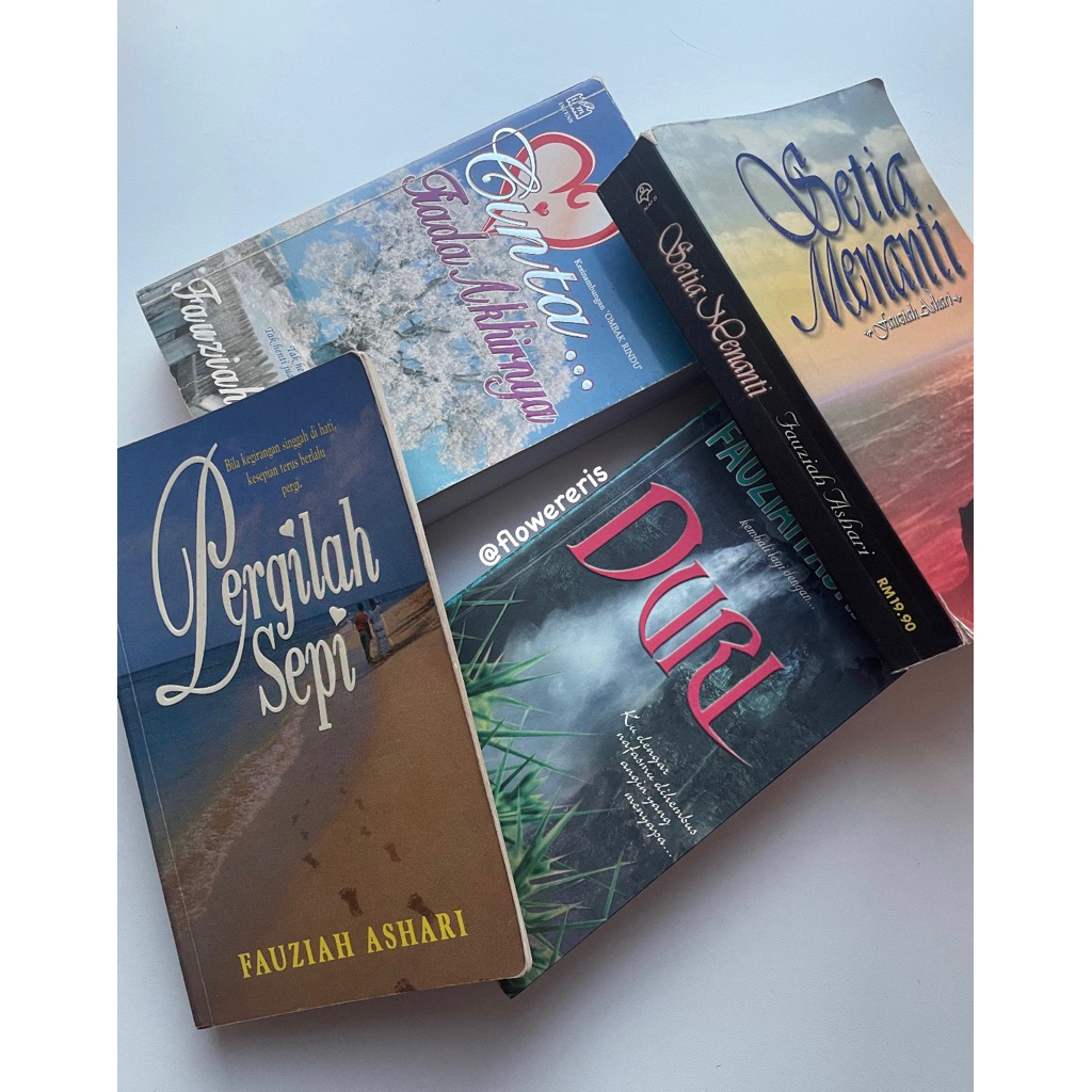 FAUZIAH ASHARI (Preloved novel) | Shopee Malaysia