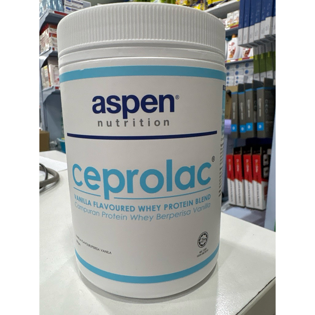 Aspen Ceprolac vanilla flovoured whey protein 300g | Shopee Malaysia