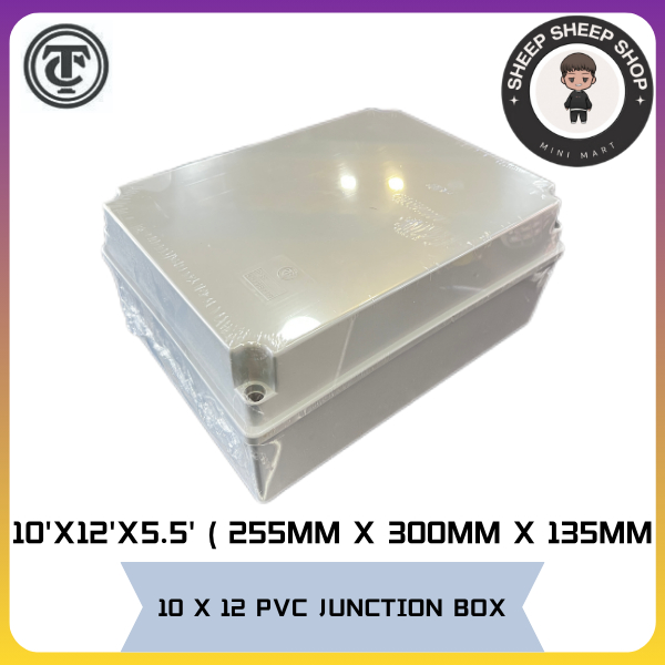 TC 10" X 12" Weatherproof Enclosure Box *Junction Box PVC Electrical ...