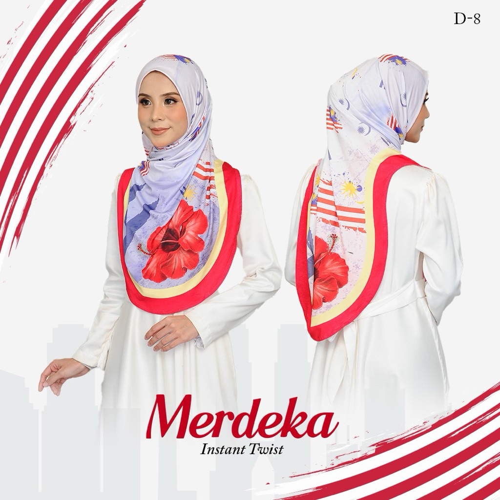 SARUNG TWIST MERDEKA BUNGA RAYA BENDERA MALAYSIA | Shopee Malaysia