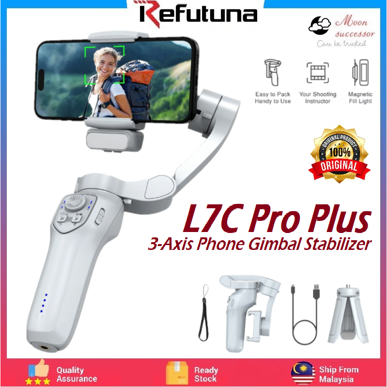 L7Cpro Plus Smartphone Gimbal stabilizer 3-Axis Phone Gimbal Phone ...