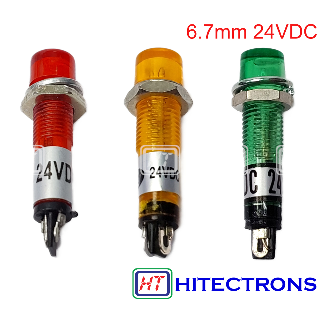 PILOT INDICATOR LAMP / PILOT LAMP 24VDC 6.7mm | Shopee Malaysia