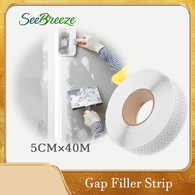 Plastering Corner Bead Tape 5CM X 40M Pvc For Cement And Drywall Wall ...