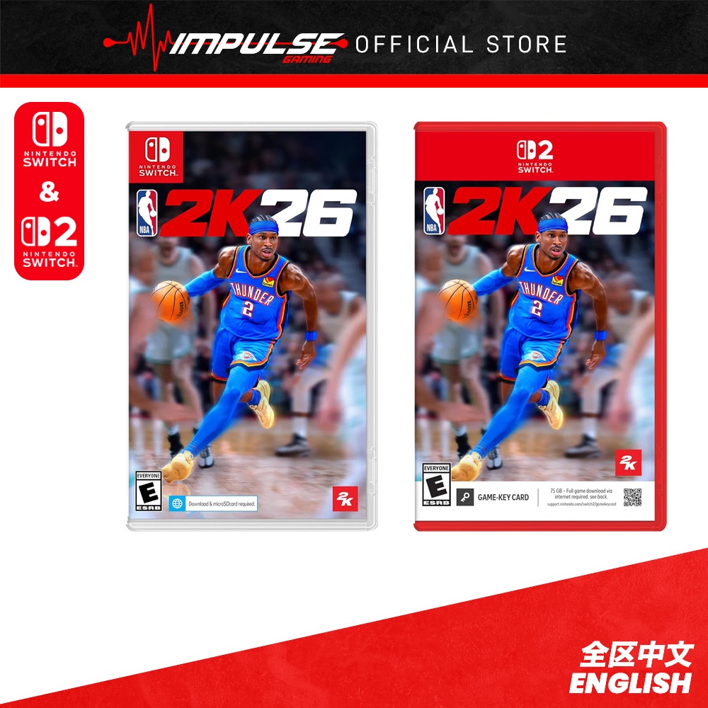 [PREORDER] NSW/NSW 2 Nintendo Switch / Switch 2 NBA 2K26 Chi/Eng ...
