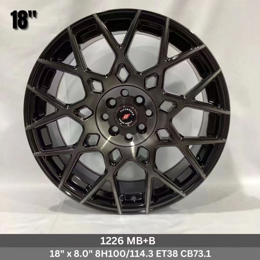 18INCH RIM 8HOLE 100/114.3 FOR PERODUA ATIVA / TOYOTA VIOS FLOWFORMING ...