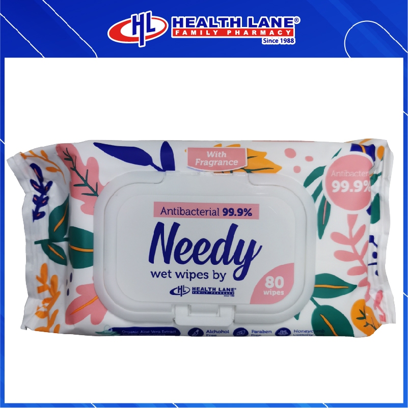 Needy Wet Wipes 99.9% Antibacterial PINK Fragrance (80's) | Shopee Malaysia