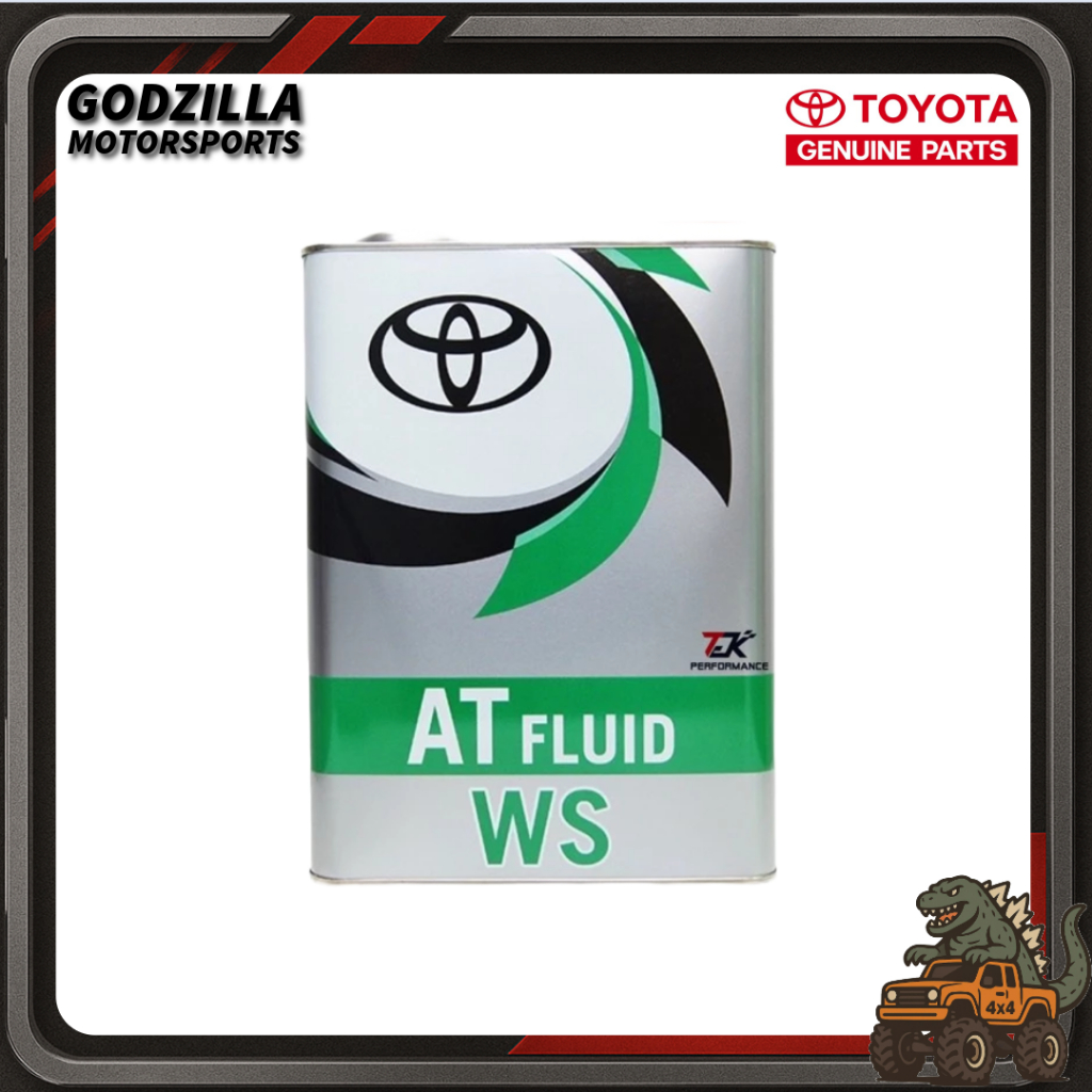 Toyota Genuine ATF WS Fluid Oil 4L (Imported from Japan) Automatic ...
