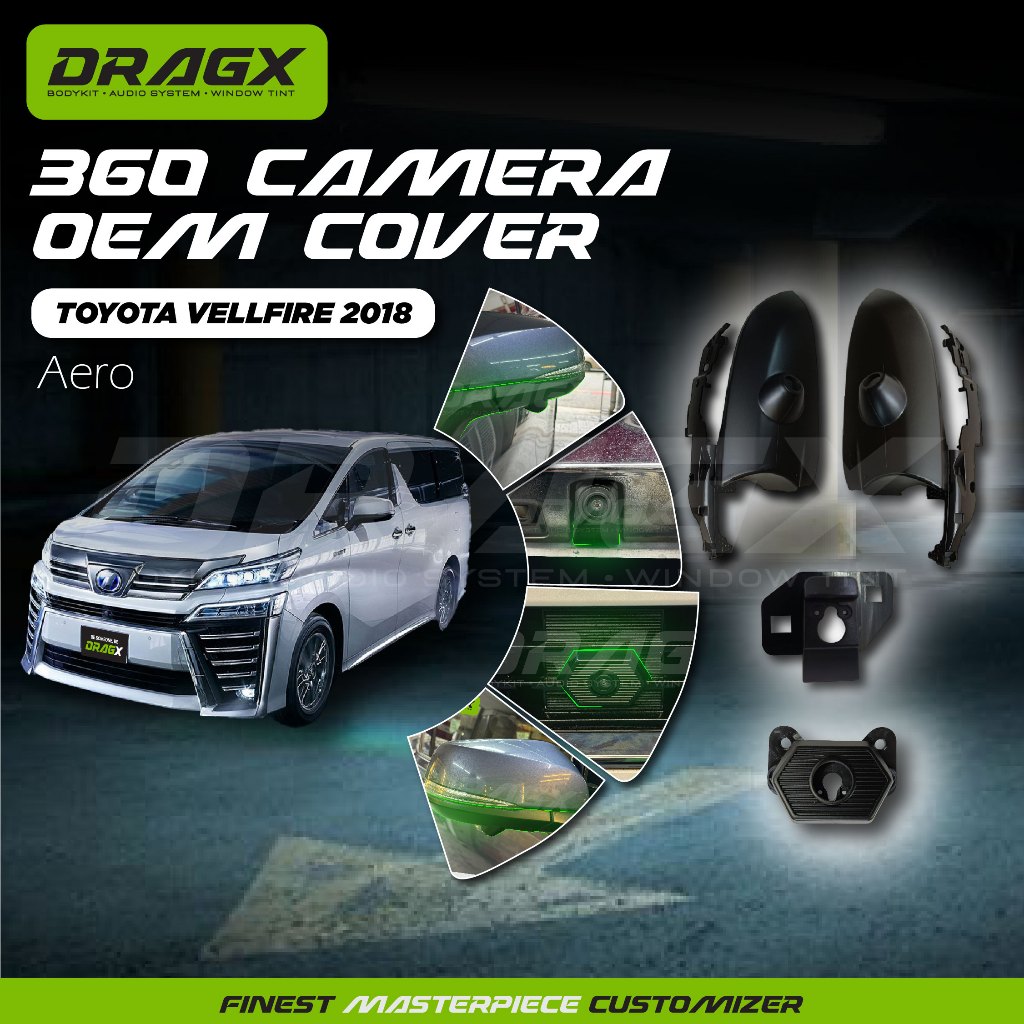 📢🔥TOYOTA VELLFIRE 2018 AERO SPEC 360 CAMERA OEM COVER🔥 | Shopee Malaysia
