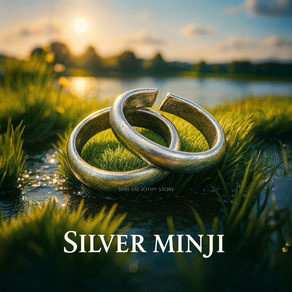 Velli minji / Silver minji / Metti / Hindu Toe Ring - Indian Wedding ...