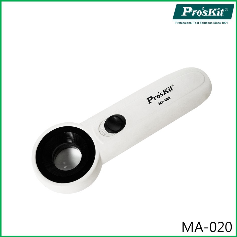 Pro'sKit MA-020 22X Handheld Led Light Magnifier | Shopee Malaysia