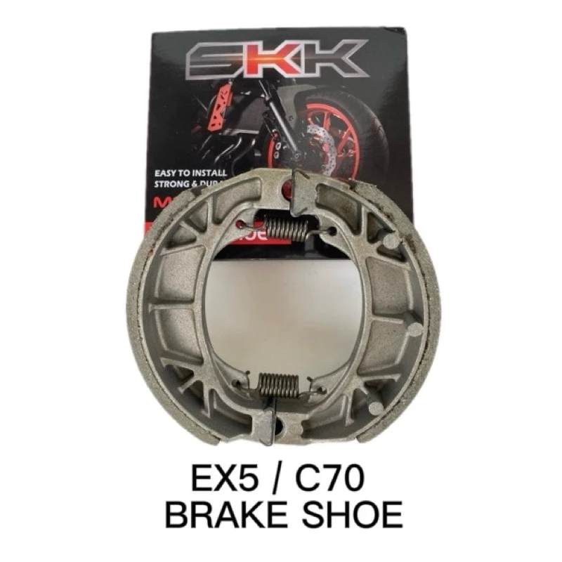 SKK PREMIUM BRAKE LINING BRAKE SHOE HONDA C70 EX5 DREAM WAVE BRAKE ...
